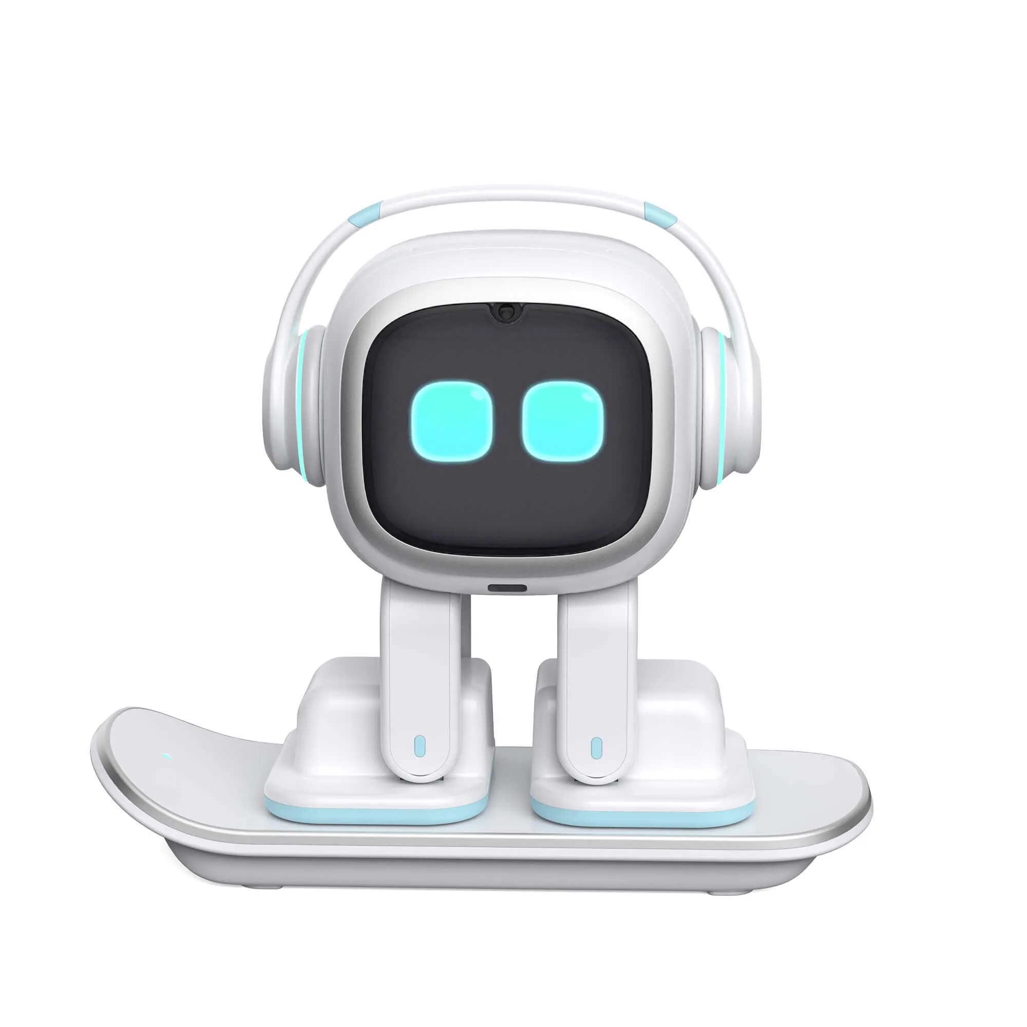 Emo White AI pet